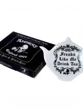 Alchemy Gothic | Kitchen | Alchemy Gothic Freaks Like Me Tea Bag Spoon ...